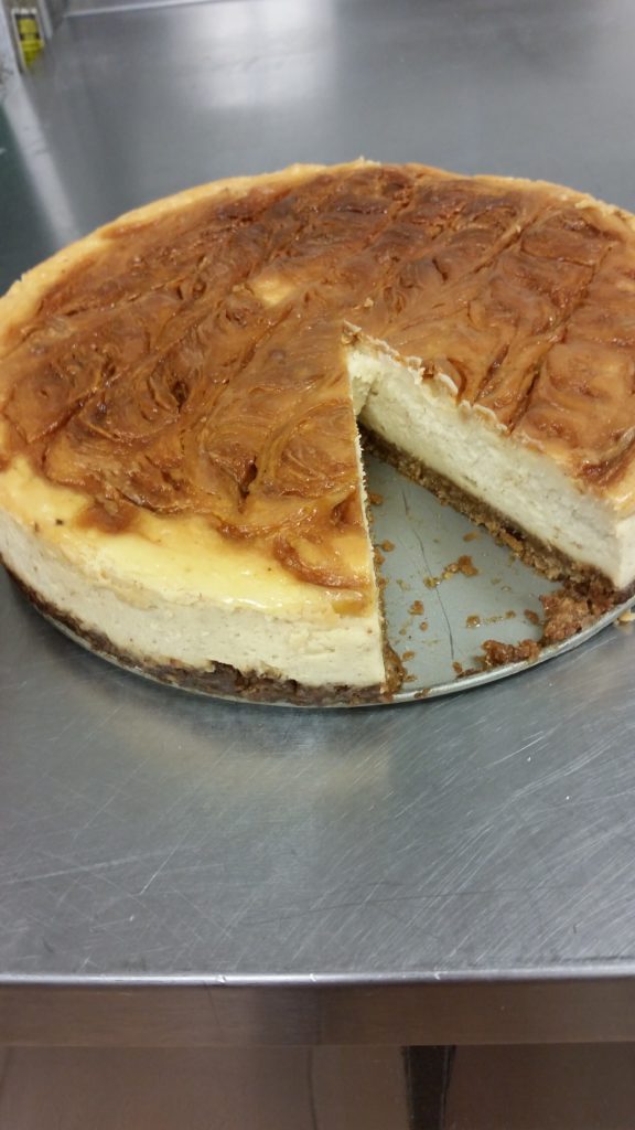 Cheesecake with Montana Mornings Granola Crust - Gluten-Free Prairie
