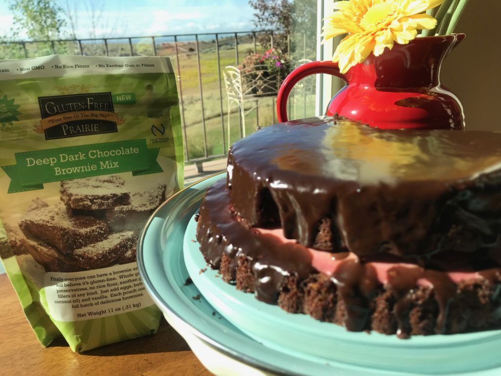 Gluten-Free Prairie Holiday Brownie Pudding Cake - Gluten-Free Prairie